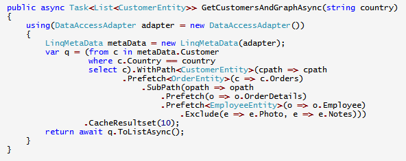 Llblgen Pro Entity Modeling Solution And Orm Framework For Net